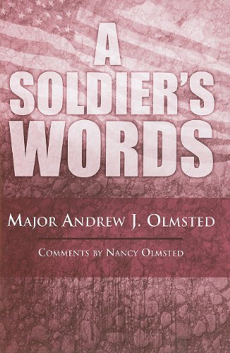Amazon.com: A Soldier's Words: 9780533161621: Olmsted, Andrew J ...