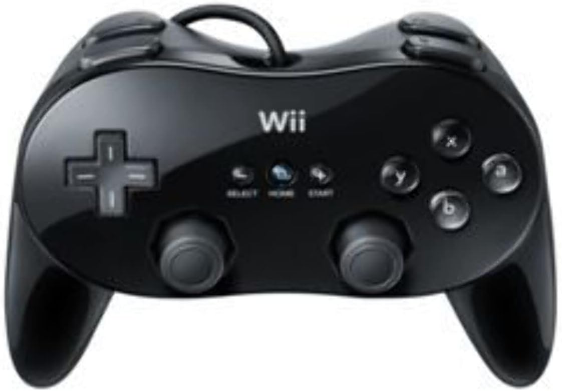 Nintendo Wii - Controller Classic PRO Black : Amazon.it: Videogiochi