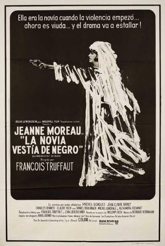 Amazon.com: The Bride Wore Black 1962 Original Argentina Poster Franois ...