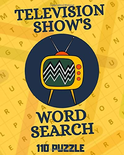TELEVISION SHOW'S WORD SEARCH 110 PUZZLE: Large Print Word Find Puzzles ...