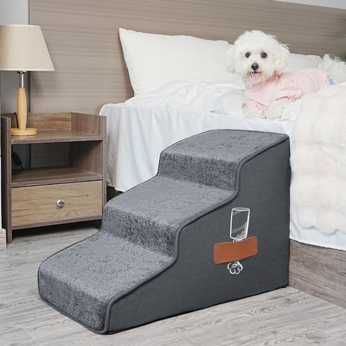 Amazon.com: Supet Dog Stairs for Small Medium Dogs to Get on Bed, Anti ...