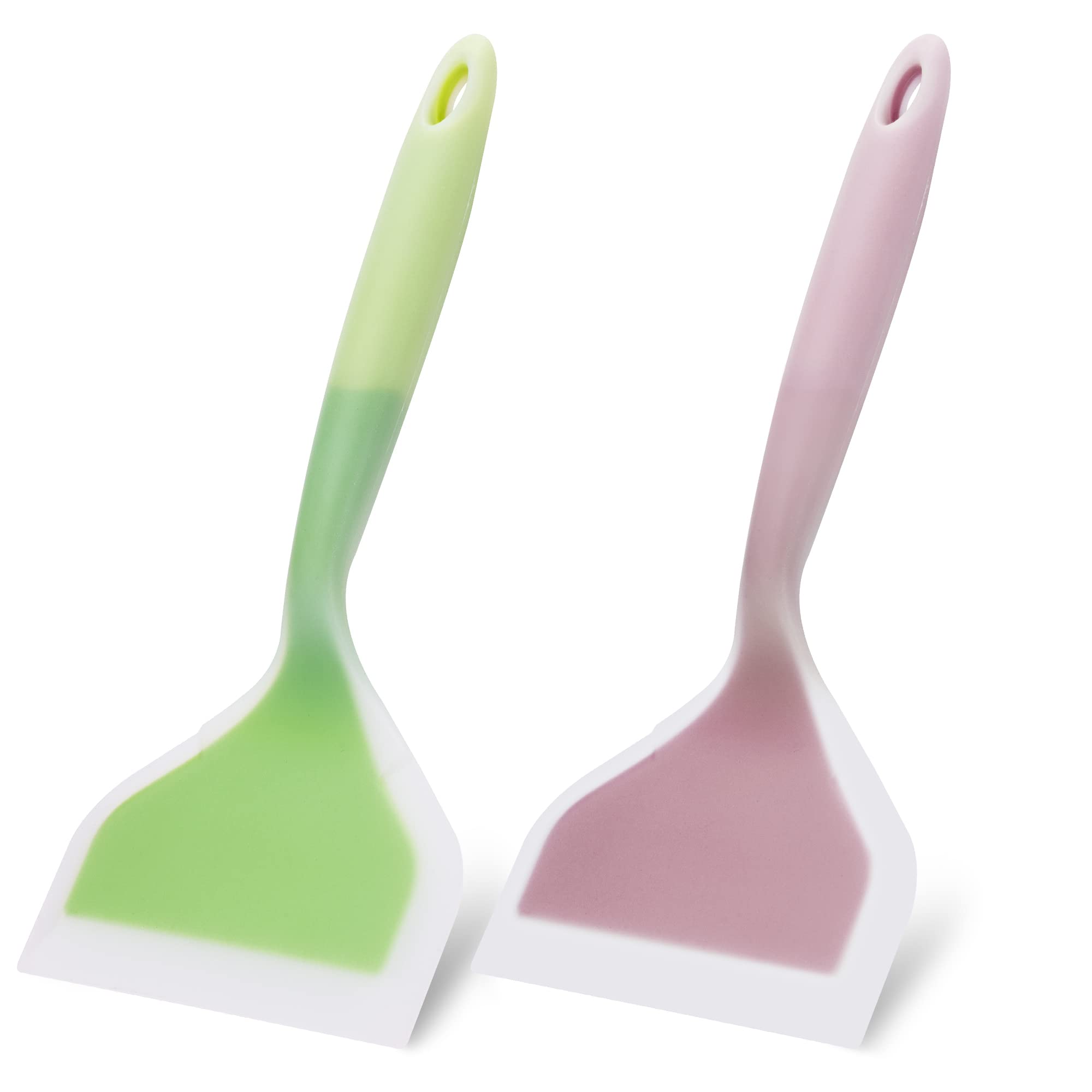 Amazon.com: 2 Pack Silicone Pancakes Spatula,Wide Pancakes Spatula ...