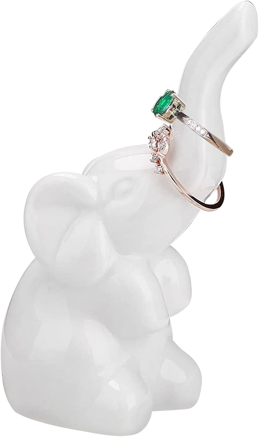Amazon.com: kody Elephant Ring Holder for Jewelry and Rings, Engagement ...