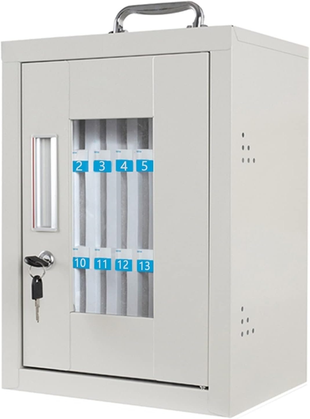 Amazon.com: Lockers Phone Lock Box 24/36/48/60 Slots Aluminum Alloy ...