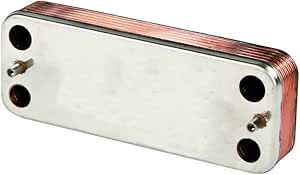 Scambiatore saldobrasato zilmet 12 piastre mod. Zb 207 per caldaie ariston, merloni, simat, radi ...