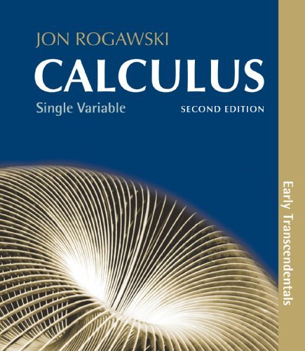By Jon Rogawski - Single Variable Calculus: Single Variable (2nd ...