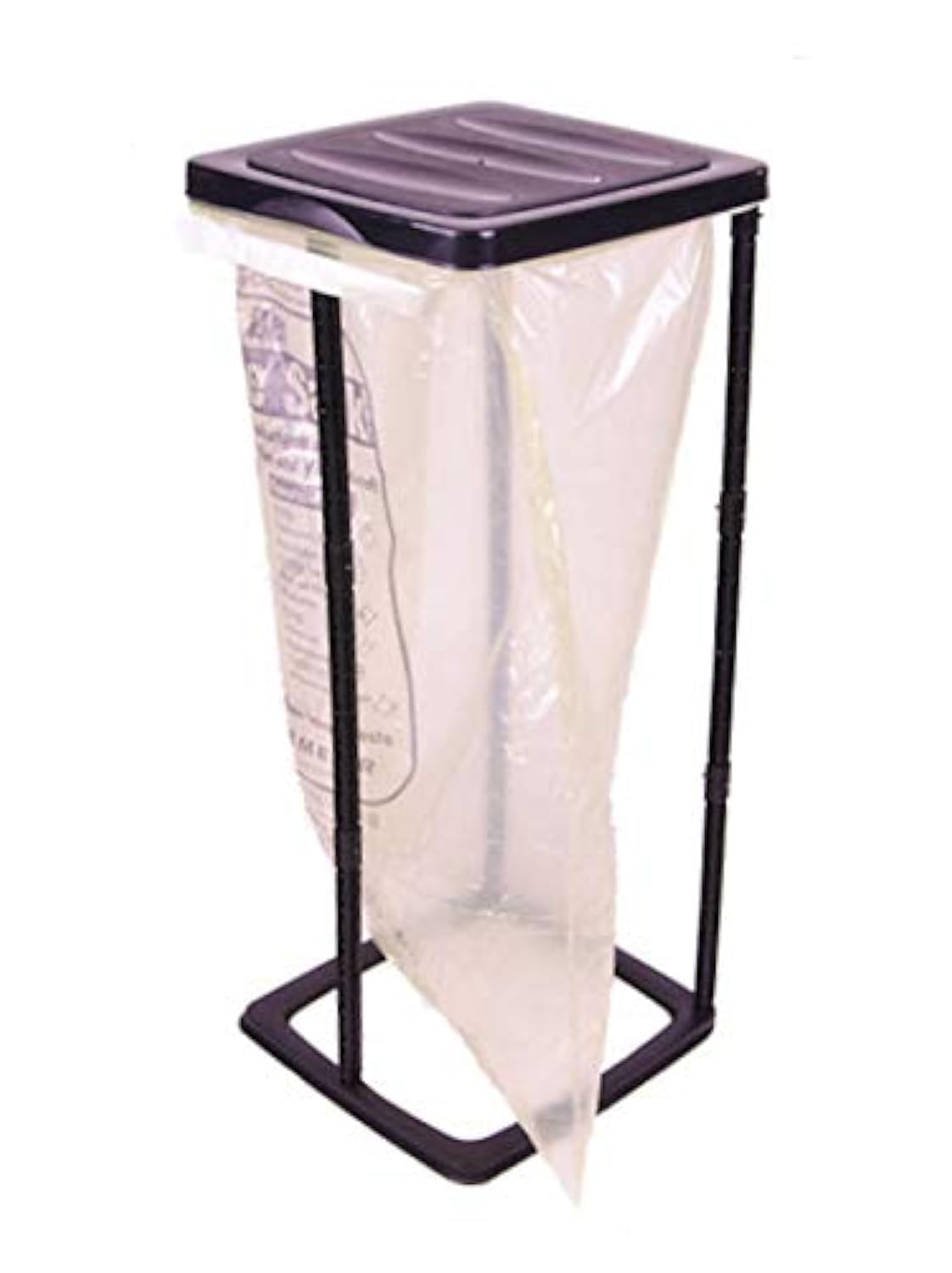Spetebo Rubbish Bag Stand in Black - 60 litres - Ideal for Yellow Bags ...