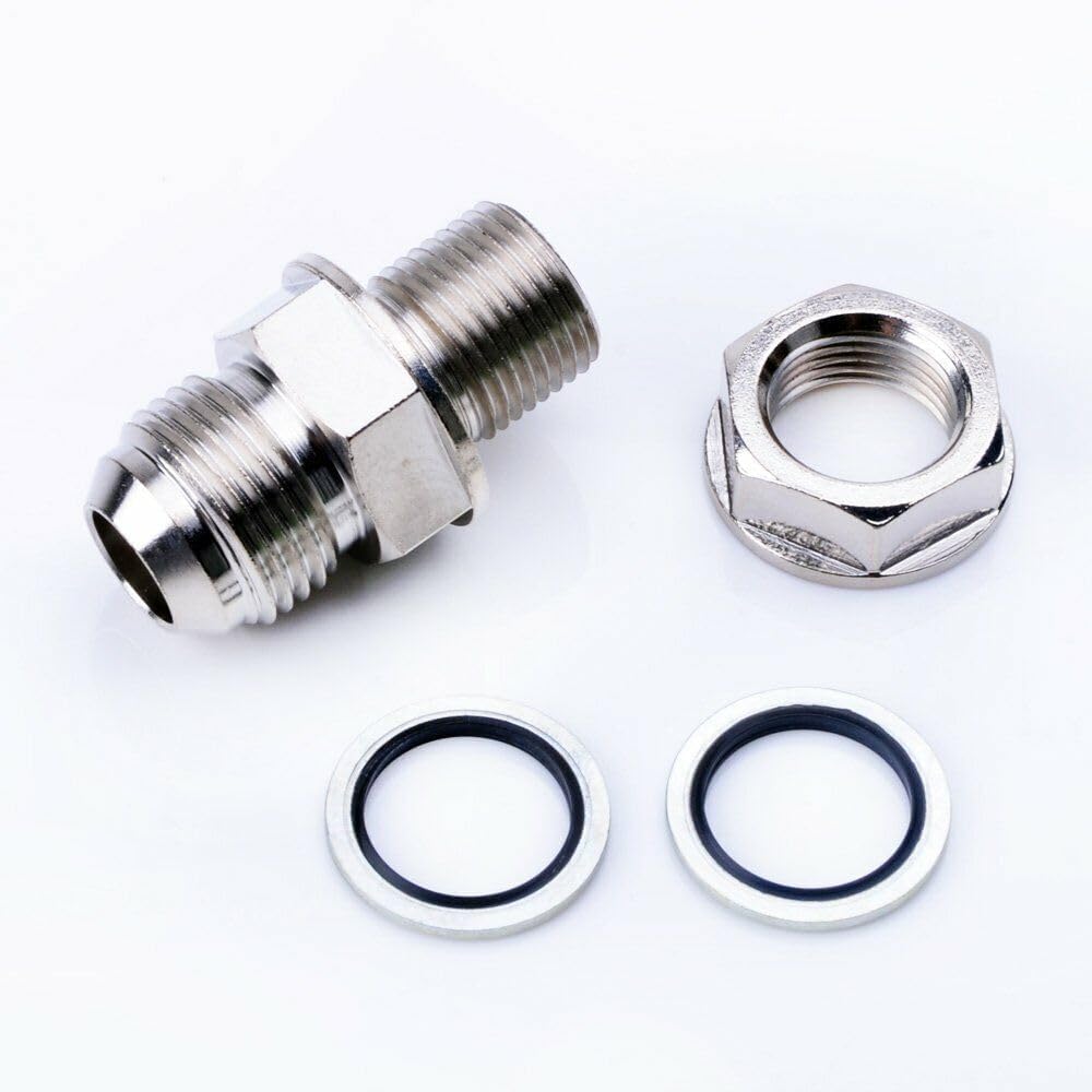 Snapklik.com : TRITDT Turbocharger Turbo Oil Pan Return Drain Adapter ...