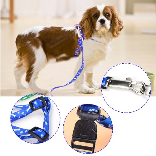 PLATEYTR Dog Lead No Traction Small Dog Safety Belt And Lead Adjustable ...