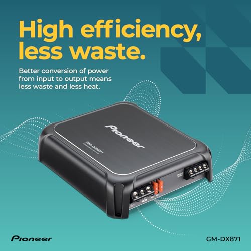 Buy Pioneer GM-DX871 - Powerhouse Amplifier with 1,600 Watts, Class-D ...