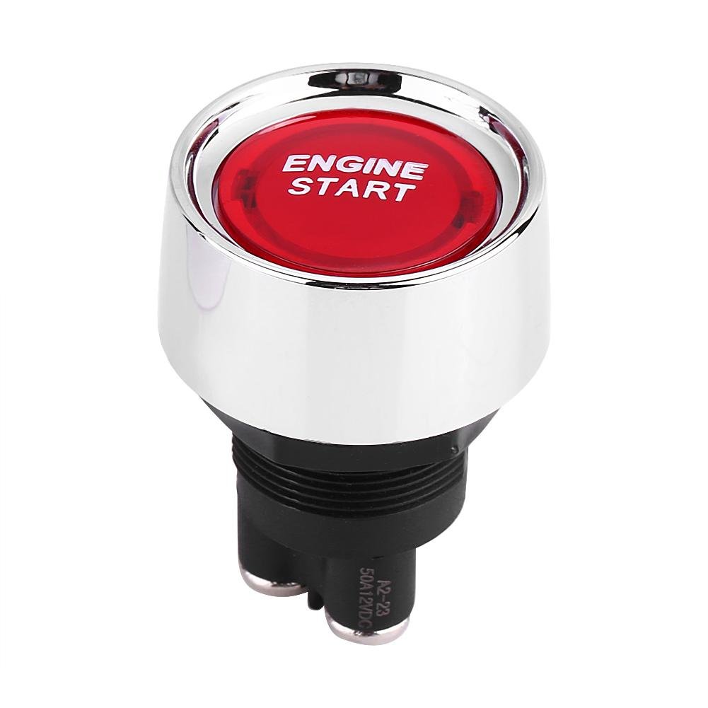 Amazon.com: Qiilu Replacement Engine Start Switch, 12V-24V 50A Car ...