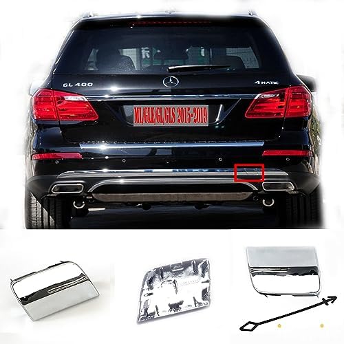 Amazon.com: Rear Tow Cover Fit 15-19 Mercedes Benz X166 Facelift W292 ...