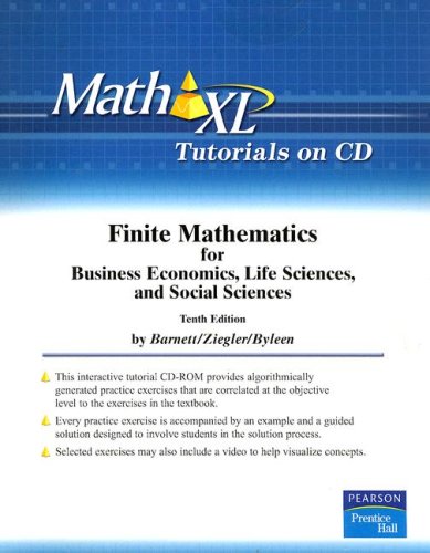 Math XL CD (Mathxl Tutorials on CD) : Barnett, Raymond A.: Amazon.es ...