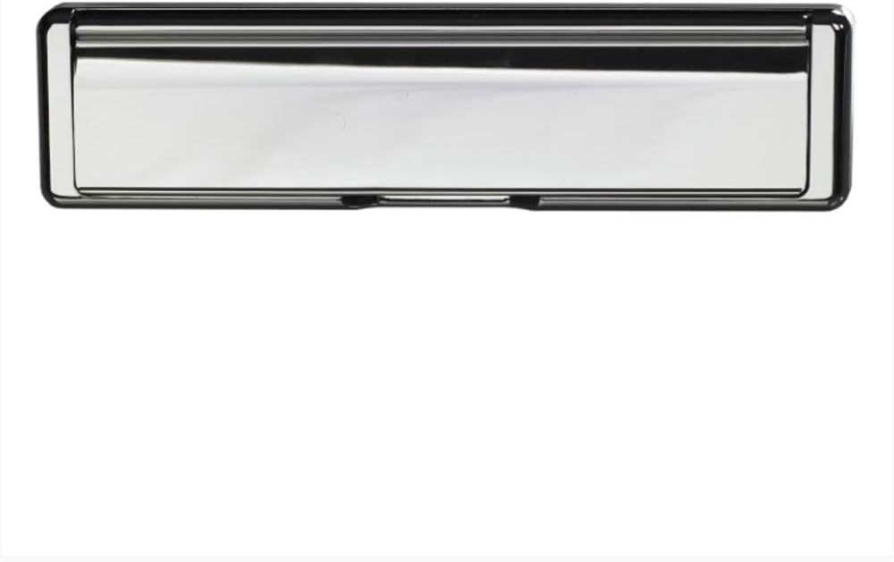 12" Letterplate Door Letterbox UPVC Wood Omega Premium Sprung Heavy ...