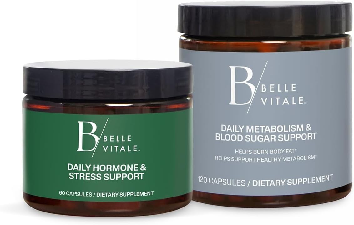 Amazon.com: BODi Belle Vitale Duo - Daily Hormone & Stress Support ...