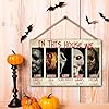 Amazon.com: Vintage Horror Movie Halloween Wooden Wall Decor for Wall ...