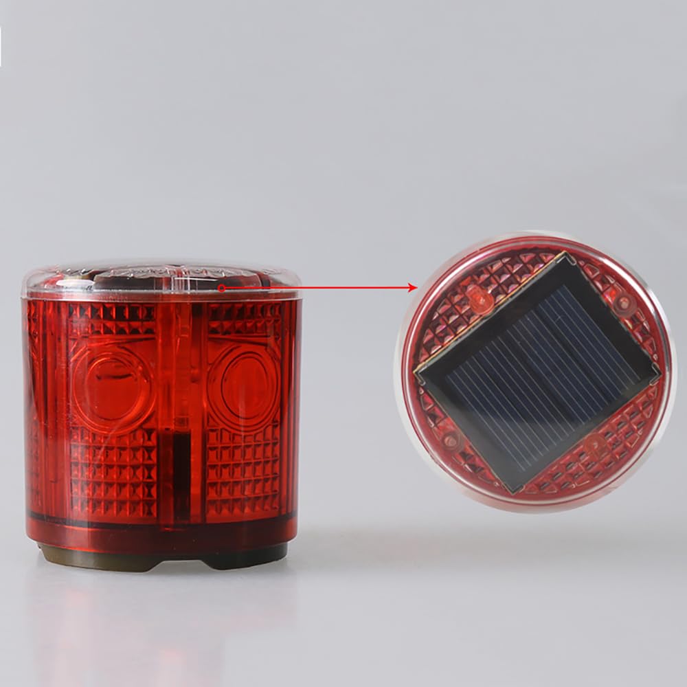Snapklik.com : Solar Strobe Warning Light: IP54 Waterproof Flashing ...
