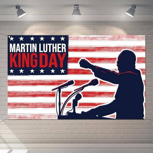 Amazon.com: Buxiuer Martin Luther King Day Decorations Dr Martin Luther ...