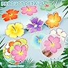 Amazon.com: 45 Pcs Luau Hibiscus Flower Cutouts Back to School Bulletin ...