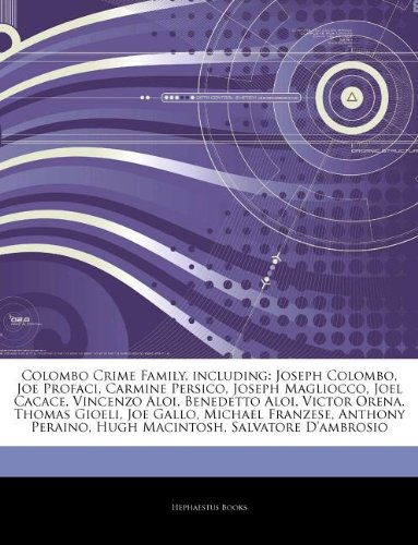 Amazon | Articles on Colombo Crime Family, Including: Joseph Colombo ...