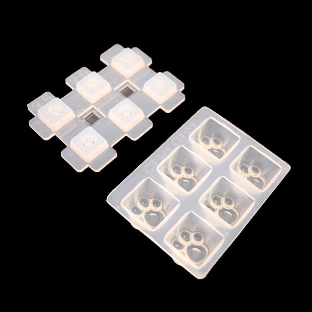 Amazon.com: Keycap Molds Silicone Kit, Mechanical Gaming Keyboard Resin ...