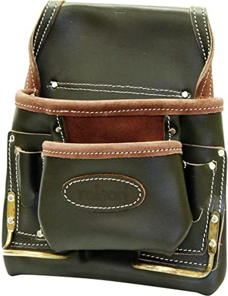 Rolson 68630 Double Leather Tool Pouch : Amazon.co.uk: DIY & Tools