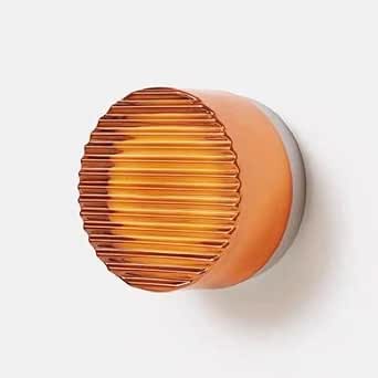 Round Potato Chip Wall Sconce Modern Round LED Wall Sconce, White Home ...