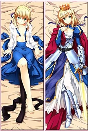 Amazon.co.jp: 2way 抱き枕カバー Fate/stay night FateGo Fate/grand order FGO セイバー アルトリア 青セイバー 王冠 : ドラッグストア