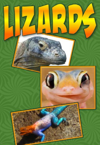 LIZARDS FOR KIDS: Cool Comic Style Book Full of: Interesting Facts ...