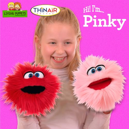 Snapklik.com : Living Puppets - Pinky The 9-Inch Pink Friendly Monster