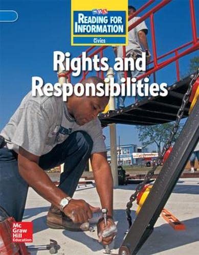 Reading for Information, Above Student Reader, Civics - Rights and ...
