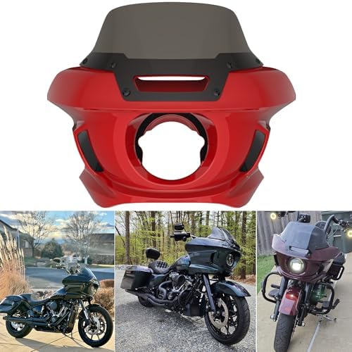 Amazon.com: Advanblack FXLRS Fairing Kit FXLRT Fairing ST Fairing ...