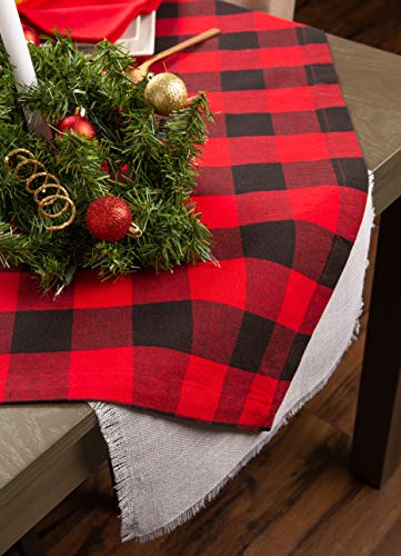 Snapklik.com : Buffalo Check Collection, Classic Farmhouse Tablecloth ...