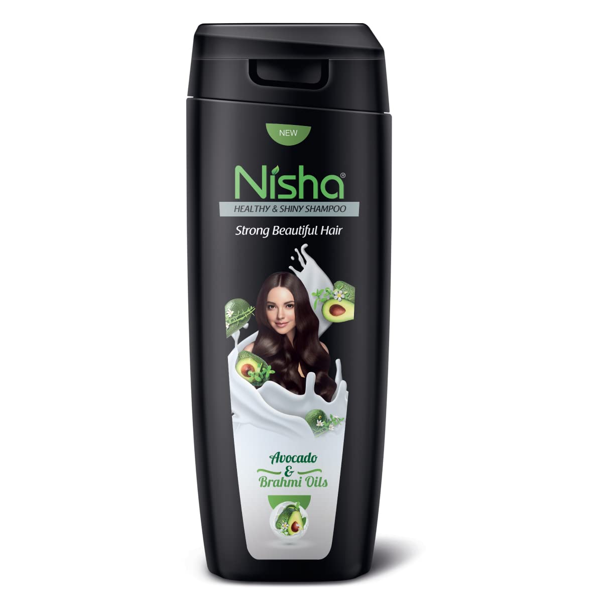 Buy Nisha Healthy & Shiny Storng Beautiful Hair Shampoo, 180 ML Online ...