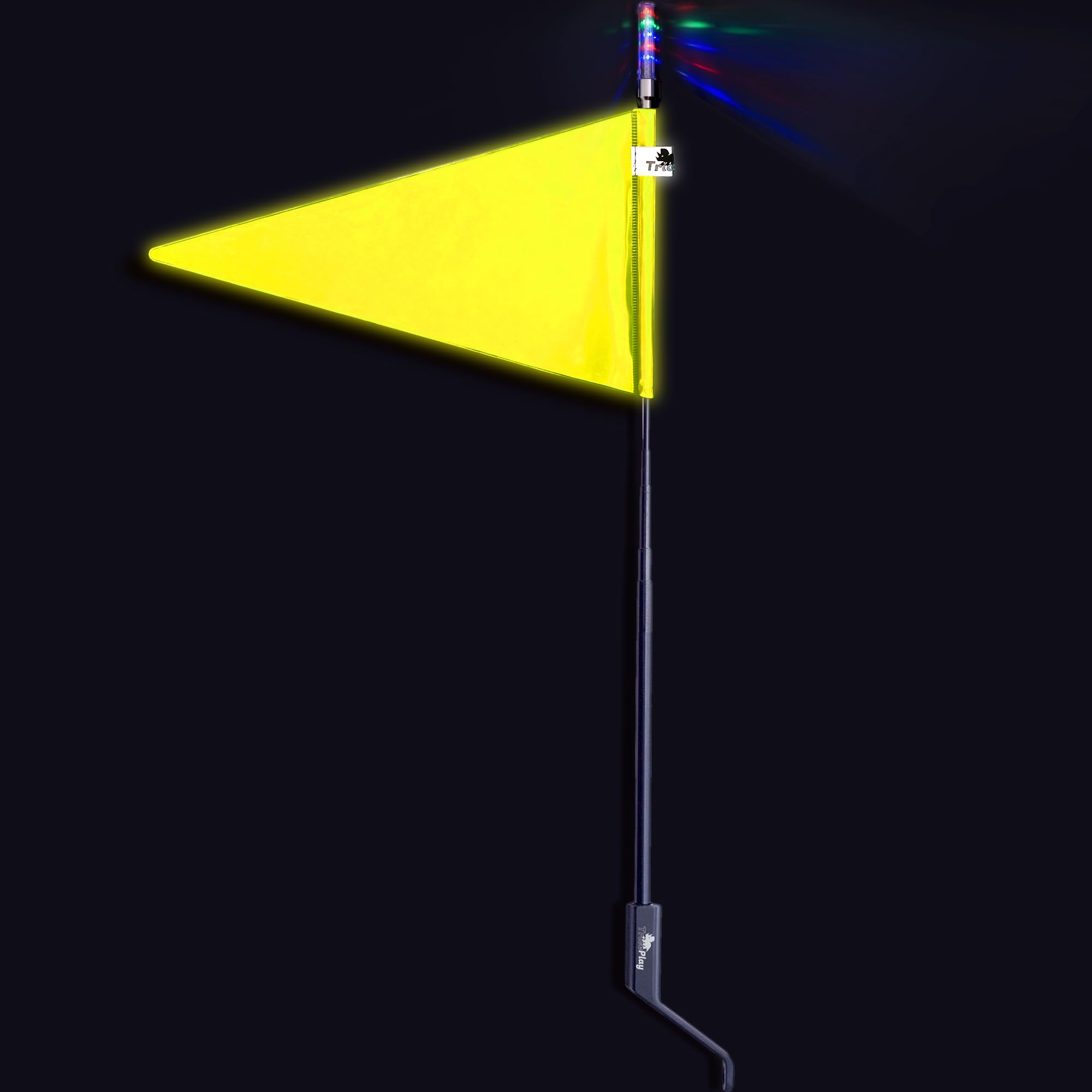 Amazon.com: Triceplay LED Carbon Fiber Telescopic Reflective Safety ...