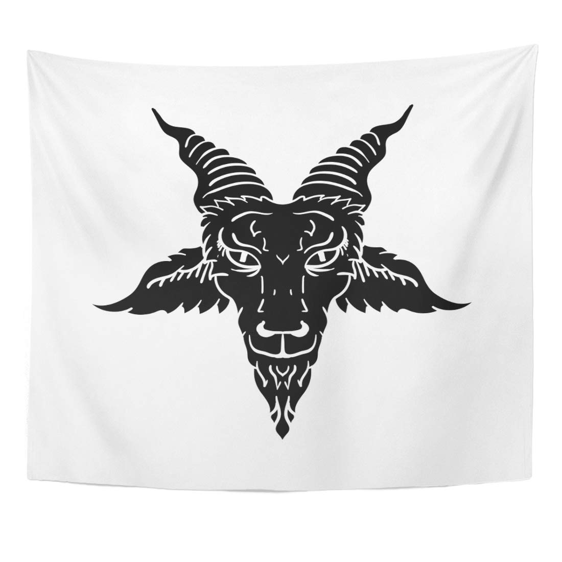 Satanic Goat Head Tattoo