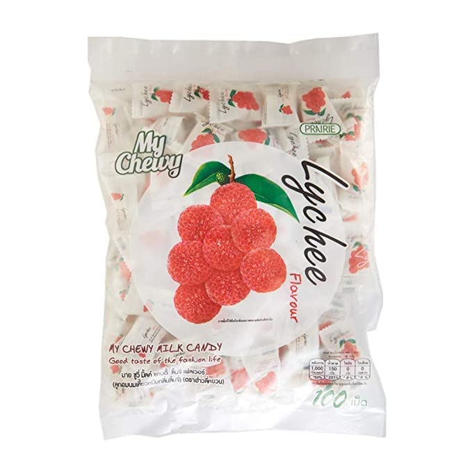 Haoliyuan My Chewy Thailand Milk Candy Lychee Flavour 360 Gram (Pack Of ...