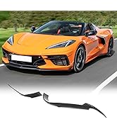 Amazon.com: C8 Carbon Fiber Rear Bumper Splitters for 2020-2023 ...