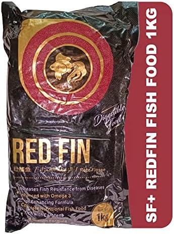 Buy SF+ Redfin Fish Food for Aquarium with 35% protien | 1KG | Fish ...