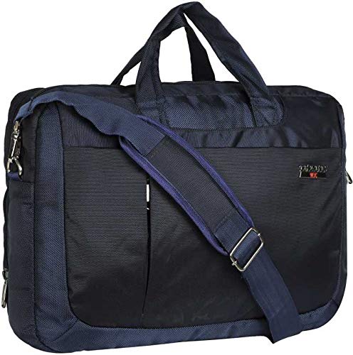 Thames 3 Way File Bag 15.6 inch Expandable Laptop Messenger Bag (Navy ...