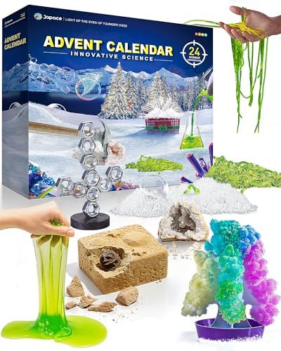 Amazon.com: Japace Science Advent Calendar 2024 for Girls Boys ...