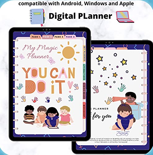 Amazon.com: The Ultimate Kids Digital Planner 2021: The Kids Magic ...