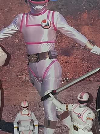Amazon.co.jp: Ayers COS Tokusatsu Giga Sentai Heroine Glossy Satin ...