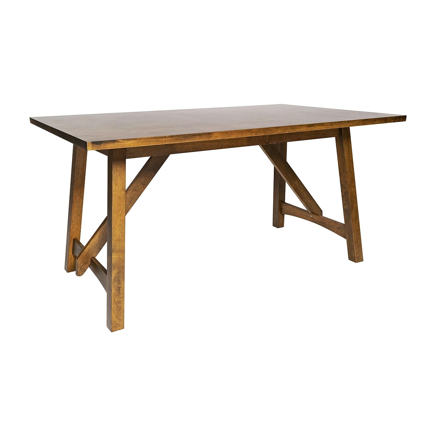 Amazon.com - Flash Furniture Everly Solid Wood Trestle Base Dining ...