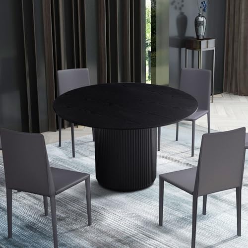Amazon.com - DREAMODERN Round Dining Table, Modern Kitchen Table ...