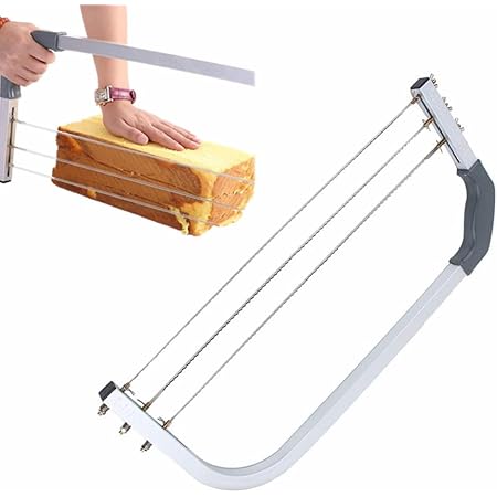 Amazon.com: Cake Leveler, Adjustable Cake Levelers, 3 Wire Stainless ...