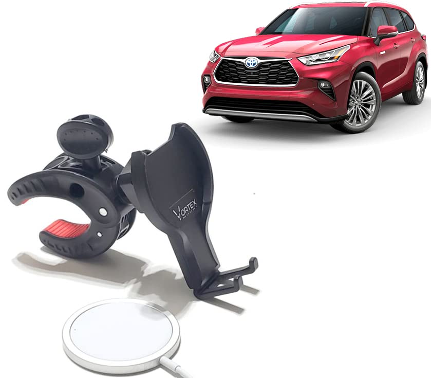 Amazon.com: Phone mount holder for iphone Magsafe charger for Toyota ...