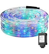 Amazon.com: LE 33ft 240 LED Rope Light, Waterproof, Connectable, Low ...
