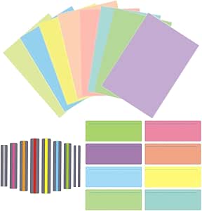 Reicyfang 24PCS Guided Reading Strips Highlight Strips with 3 Styles ...
