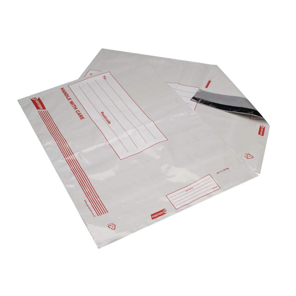 Go Secure Extra Strong Polythene Envelopes 245x320mm (Pack of 25 ...